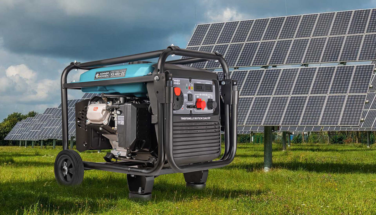 Back -upvermogen met een 48V DC -generator – Inclusive Inc